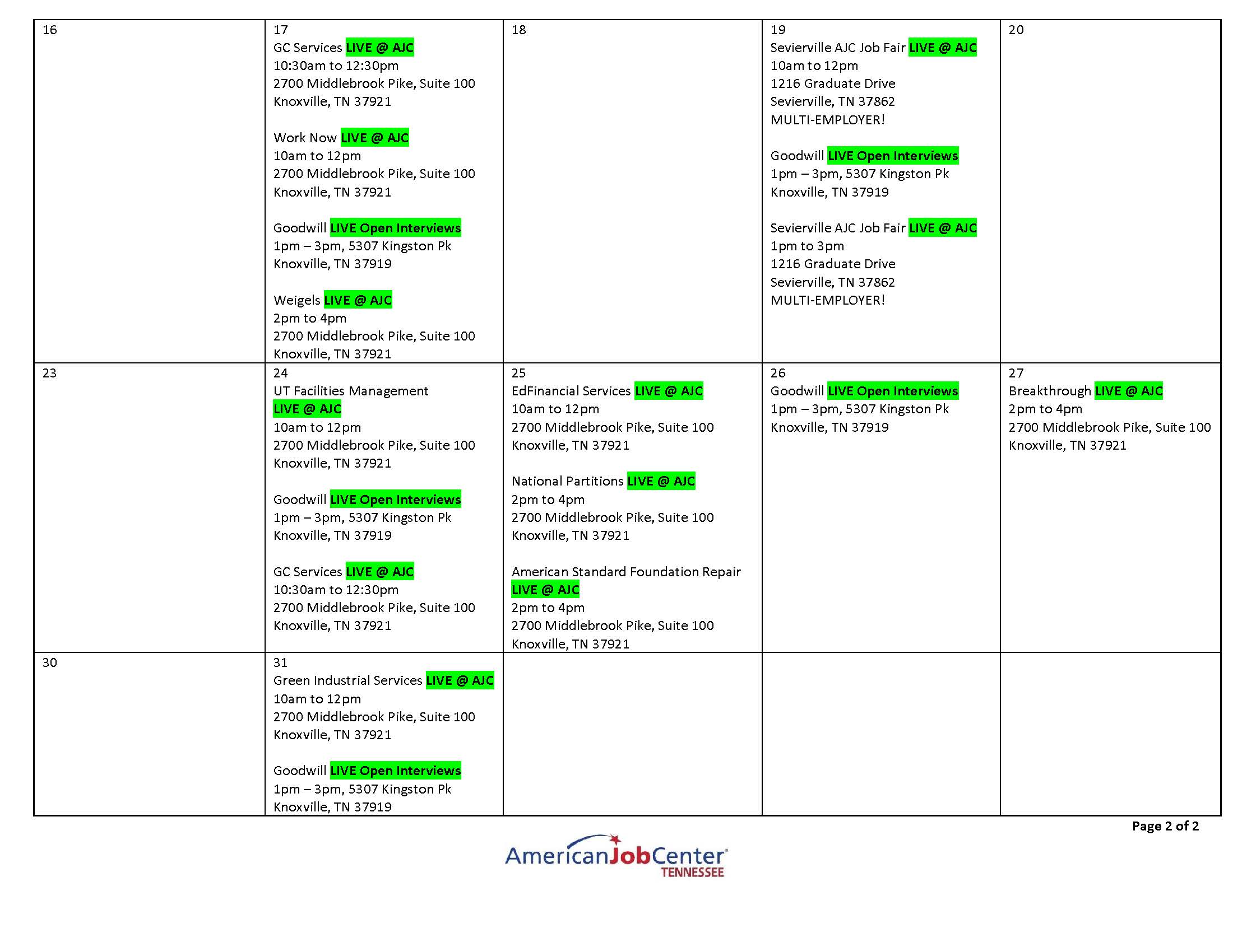 Workforce Development | ETHRA